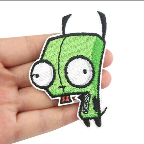 Nickelodeon | Accessories | Invader Zim Embroidery Patchesset Of 2 ...